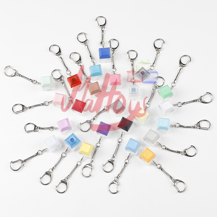 Jual Diskon Promo gantungan kunci keychain ASMR mechanical keyboard ...