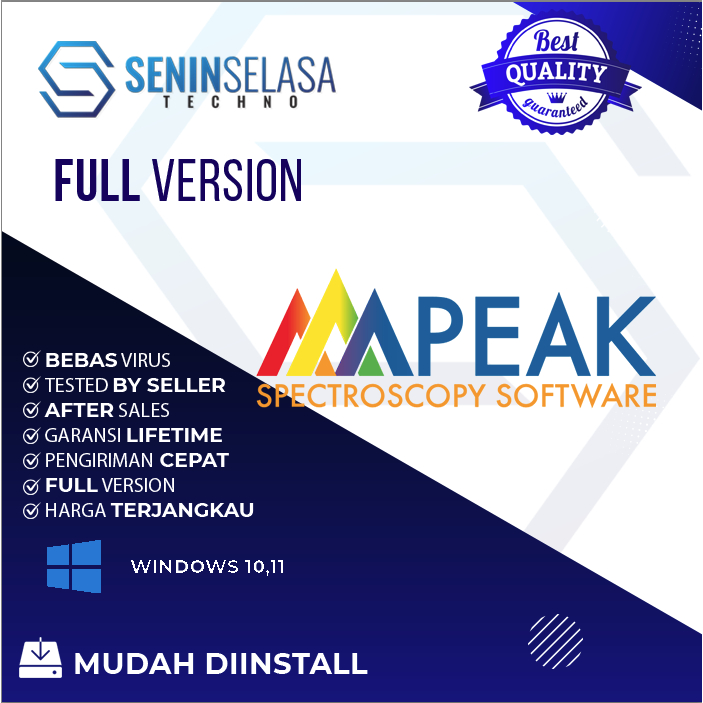 Jual Software Analisis Spektroskopi: Operant Peak Spectroscopy 4 [WIN ...