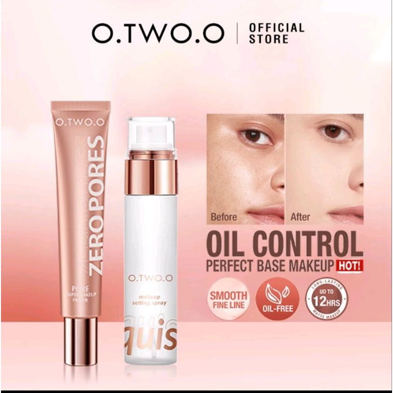 Jual Otwoo - Setting Spray Fine Mist & Primer Foundation Penghilang ...