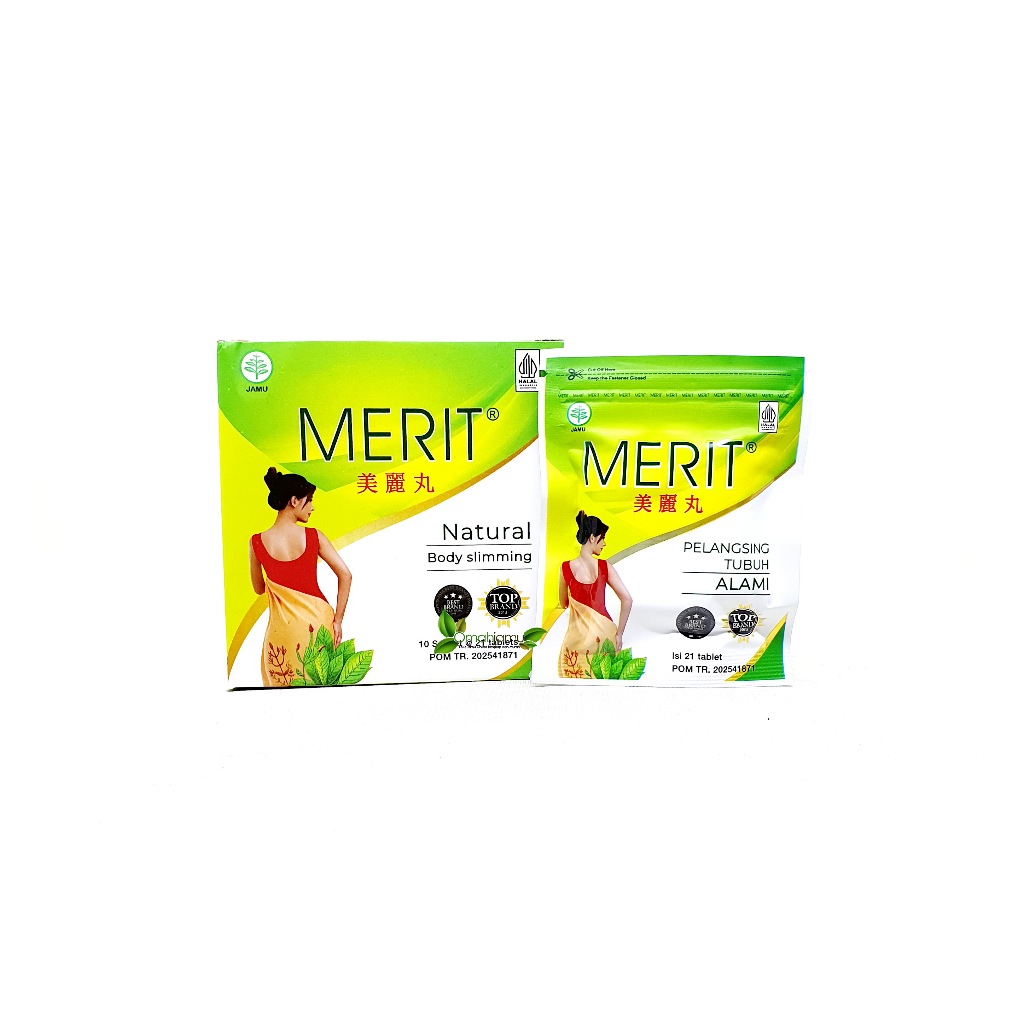 Jual MERIT 21 PIL. Pelangsing Tubuh | Shopee Indonesia