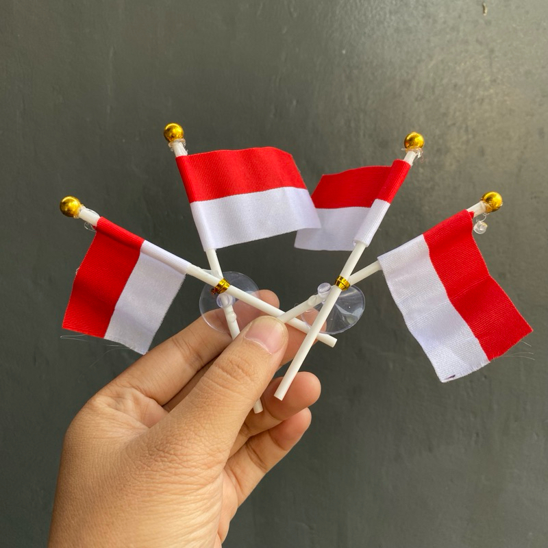Jual SPESIAL KEMERDEKAAN MINIATUR BENDERA MERAH PUTIH | Shopee Indonesia