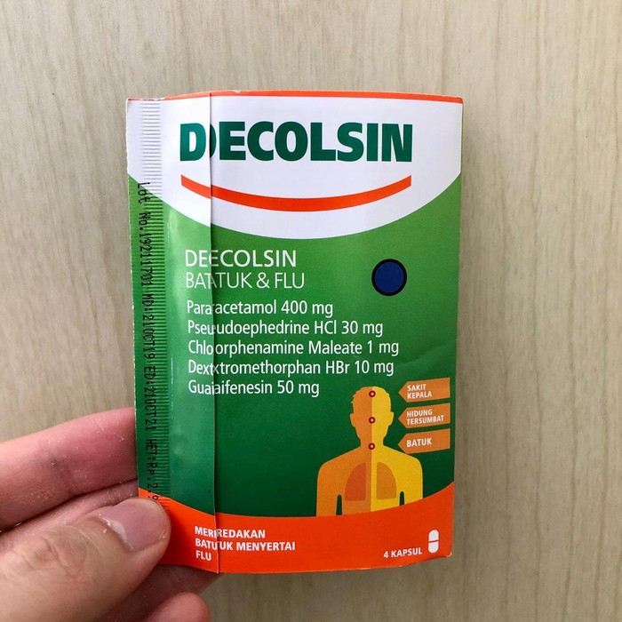 Jual Decolsin Tablet 4 Kaplet - Obat Flu & Batuk | Shopee Indonesia