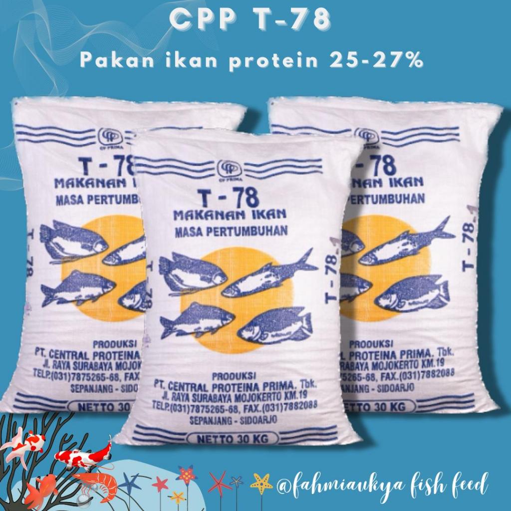 Jual CPP T-78 -1 Pakan Ikan Protein 25-27% CPP PAKAN IKAN MAS BANDENG ...