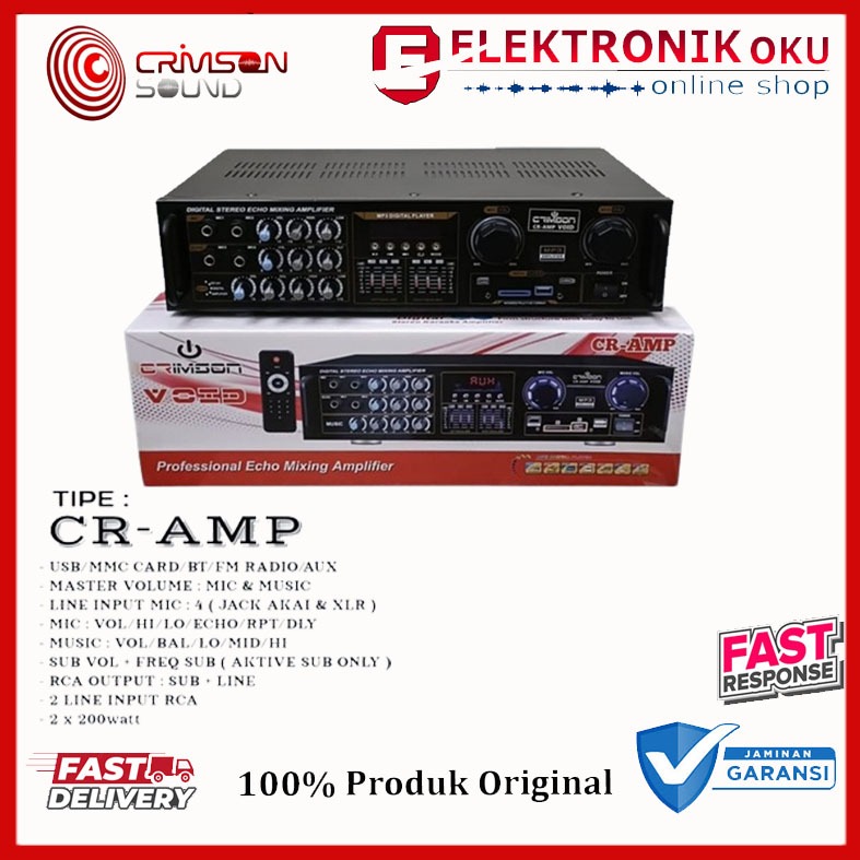Jual AMPLIFIER CIMSON CR AMP GARANSI RESMI | Shopee Indonesia