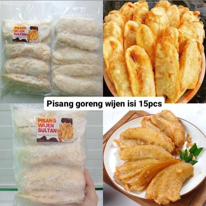 Jual Pisang goreng wijen crispy isi 15pcs / pisang wijen sultan frozen ...