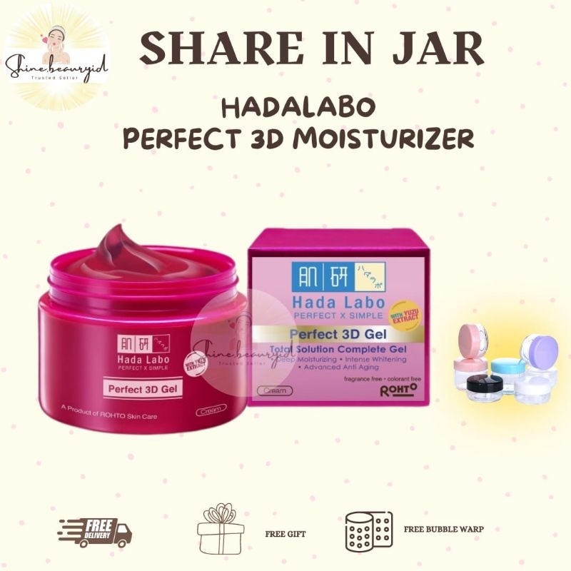 Jual [ SHARE IN JAR] HADA LABO Perfect X simple Perfect 3D Gel | Shopee ...