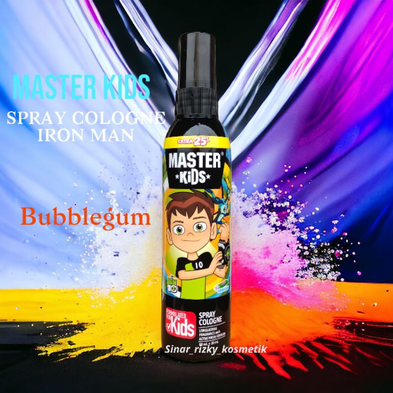 Jual Wangi Master Kids Spray Cologne Ben 10 - Bubblegum | Shopee Indonesia