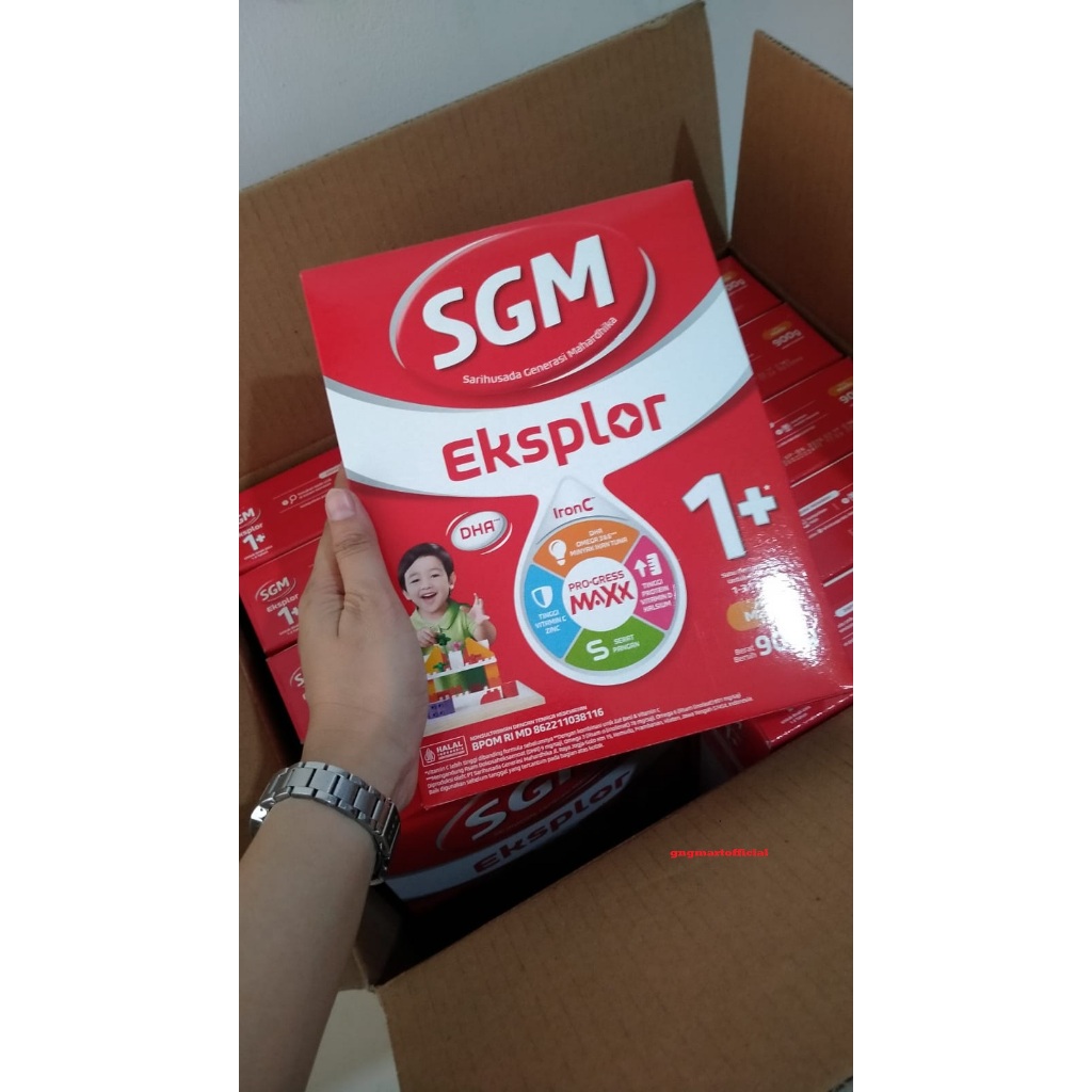 Jual susu SGM EXPLORE 1+ (1 - 3 TH) 900 Gram MADU | Shopee Indonesia