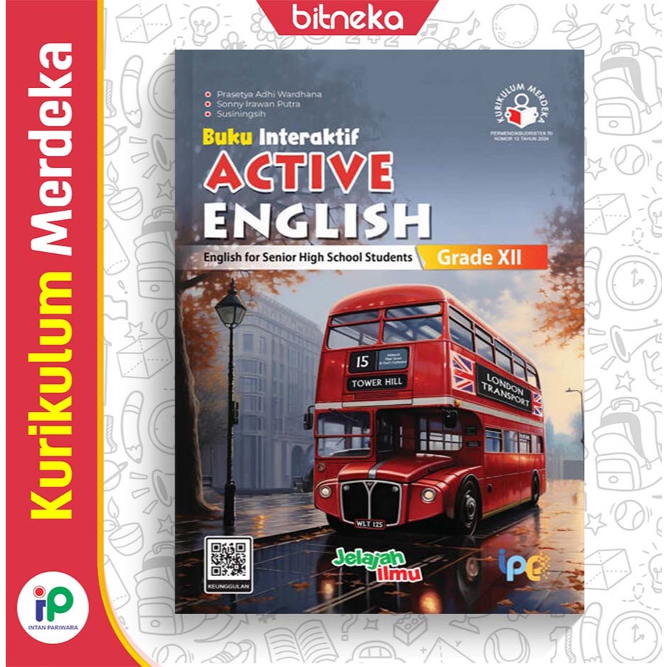 Jual Buku Siswa Pendamping(Buku Interaktif) Bahasa Inggris : Active English SMA/MA kelas 12 ...