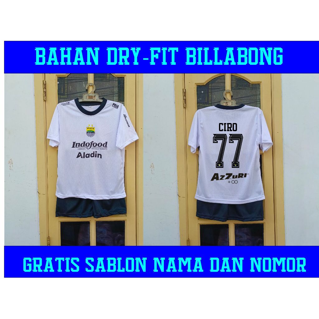 Jual jersey baju bola persib bandung setelan baju bola persib bandung ...