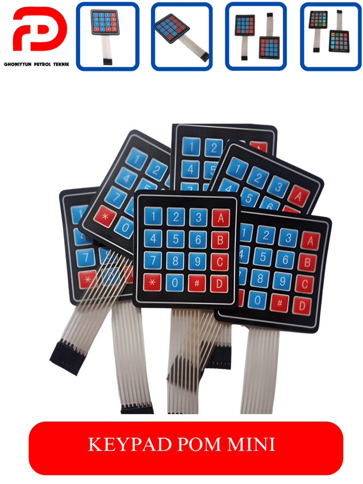 Jual KEYPAD POM MINI (BIASA & CUSTOM) 1set DIGITALISASI SPBU PERTAMINA ...