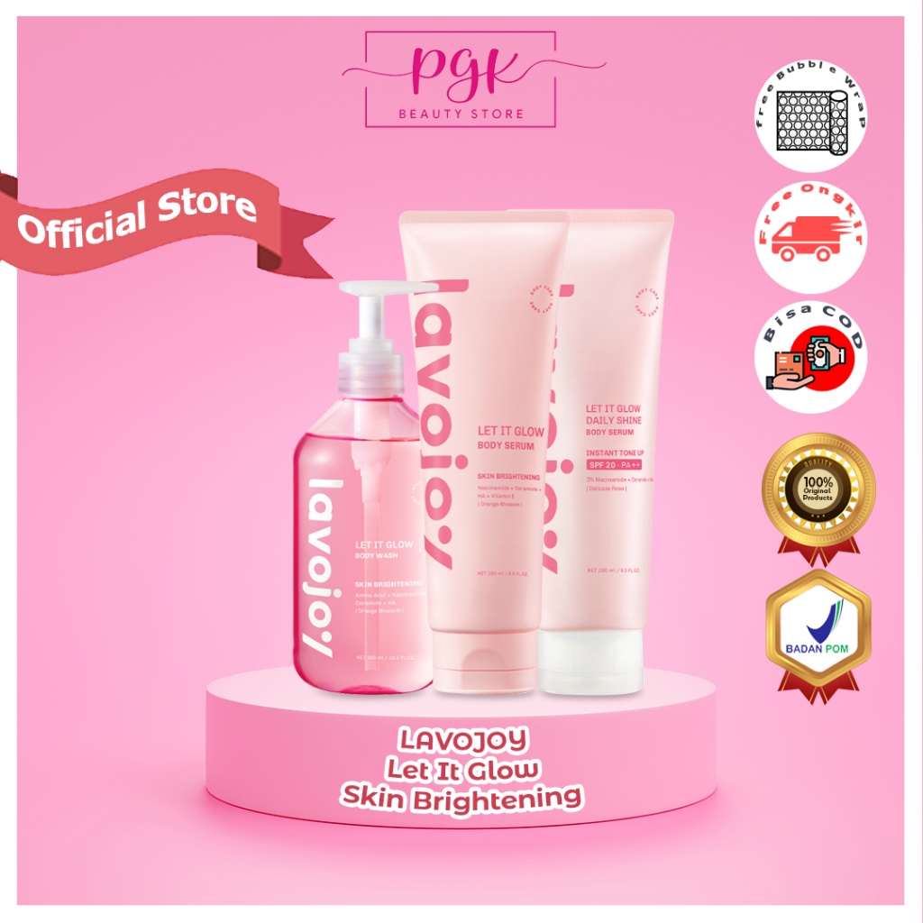 Jual [NEW LAUNCH] LVJ lavojoy Let It Glow Body Serum Skin Brightening ...