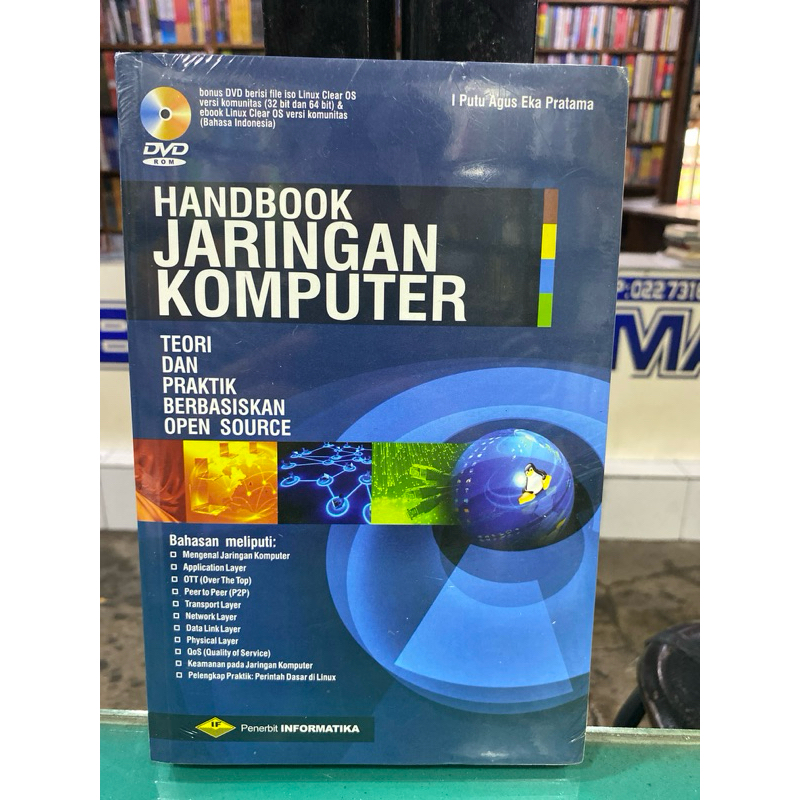 Jual buku handbook jaringan komputer teori dan praktik berbasiskan open ...