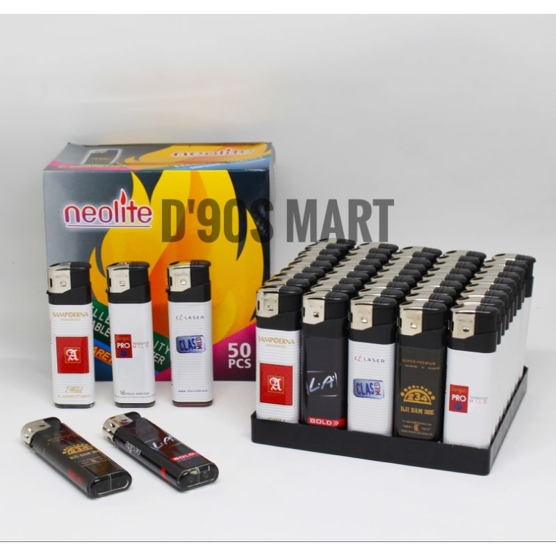 Jual Korek Api Gas merk Neolite isi 50 pcs | Shopee Indonesia
