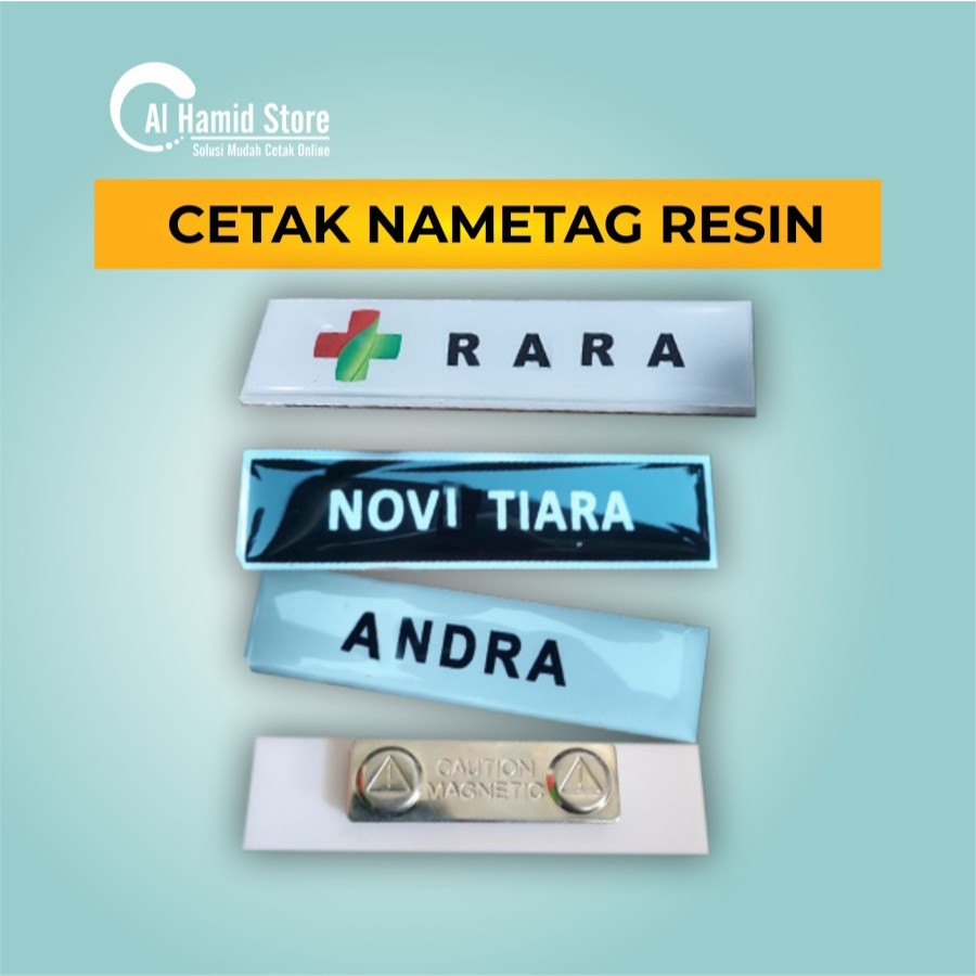 Jual nametag resin satuan | Shopee Indonesia