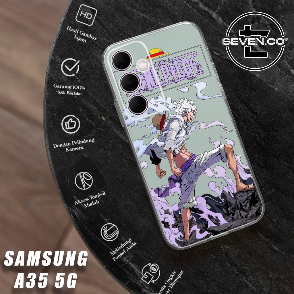 Jual Case SAMSUNG A35 5G - Casing SAMSUNG A35 5G Motif LUFFY ZORO LZ ...