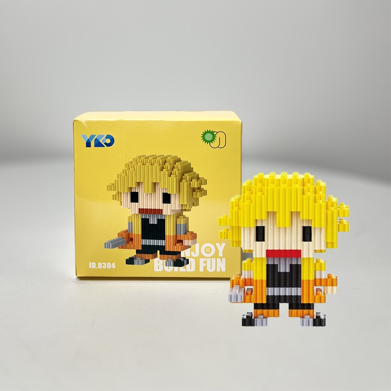 Jual XiNZ Nano Mini Block Demon Slayer Balok Susun Kamado Tanjirou Nano ...
