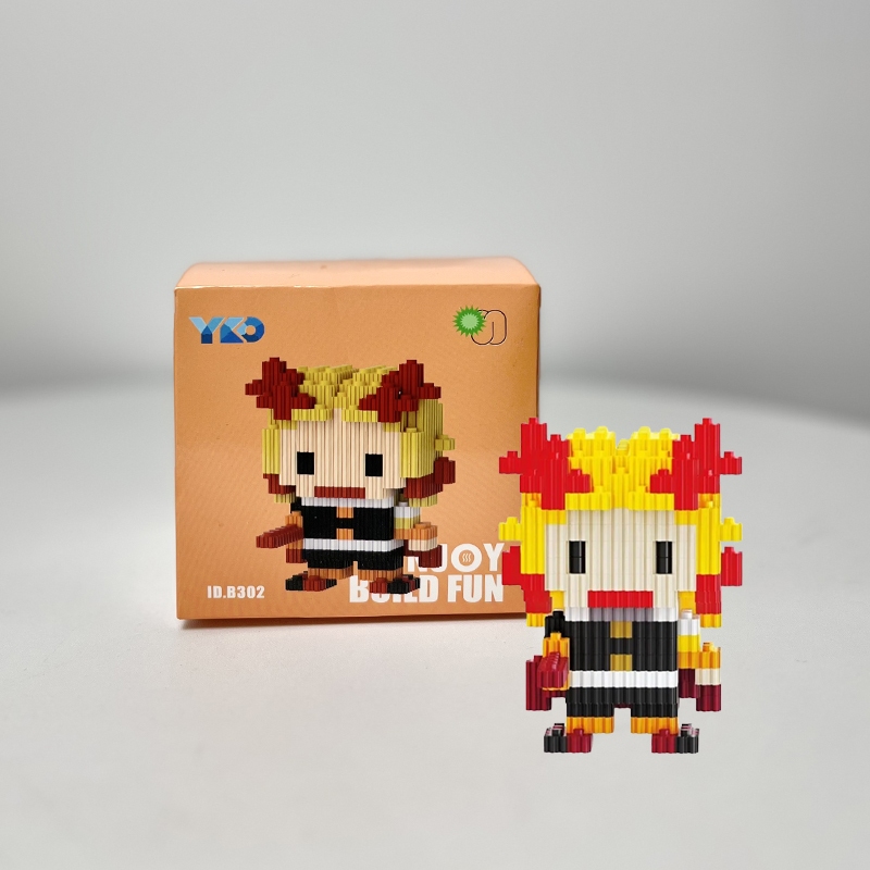 Jual XiNZ Nano Mini Block Demon Slayer Balok Susun Kamado Tanjirou Nano ...