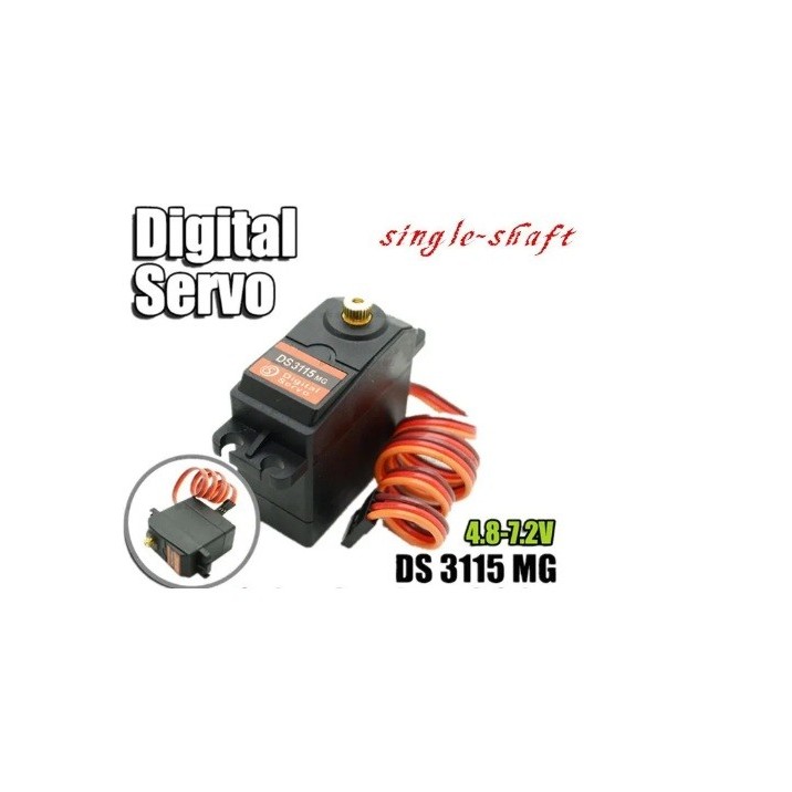 Jual Servo DS 3115 MG 180 Derajat | Digital Metal Gear Servo 15kg servo ... Jual Servo DS 3115 MG 180 Derajat | Digital Metal Gear Servo 15kg servo ...