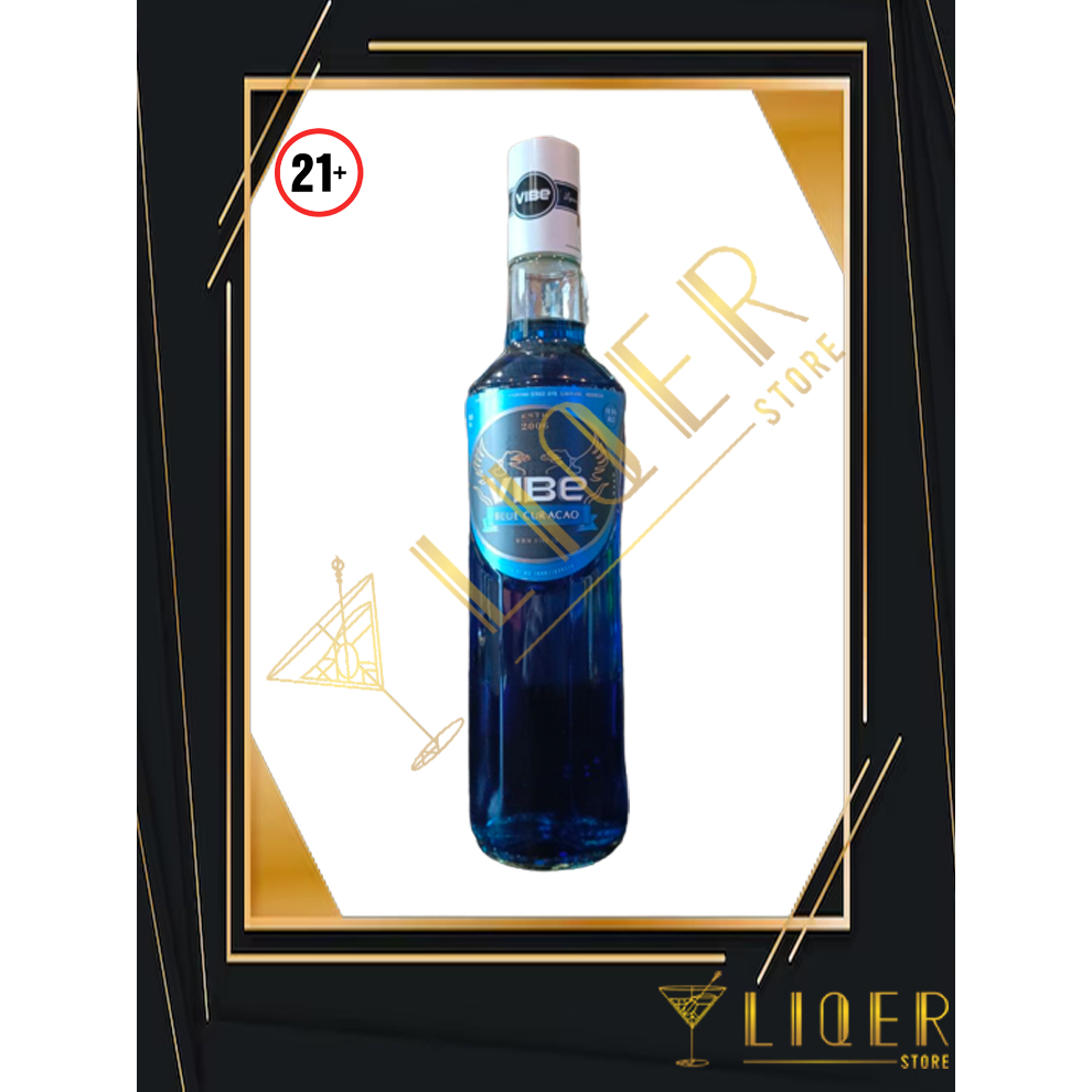 Jual Vibe Blue Curacao - Vodka beraroma blue curacao 700ml | Shopee ...
