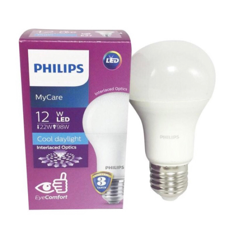 Jual Lampu Philips LED LEDbulb MyCare 12 watt - 12W 3000K/Kuning ...
