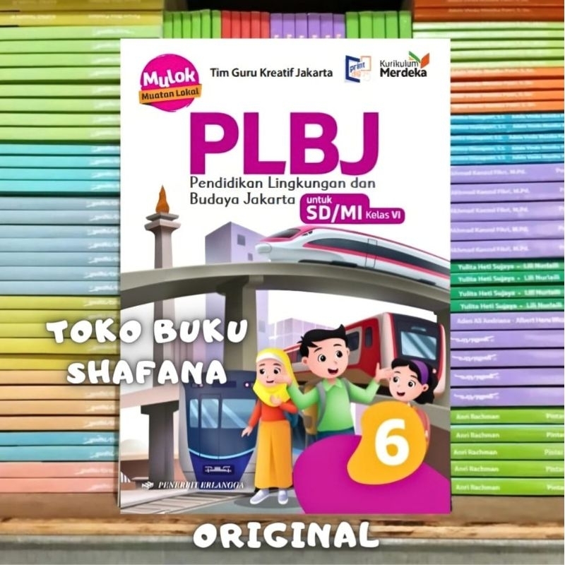 Jual BUKU PLBJ KELAS 1 2 3 4 5 6 SD ERLANGGA KURIKULUM MERDEKA KM ...