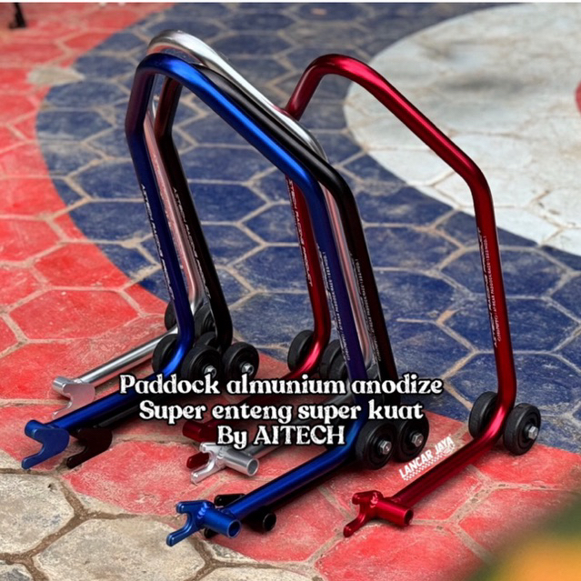 Jual standard paddock pedok peddock AITECH almunium universal all motor ...