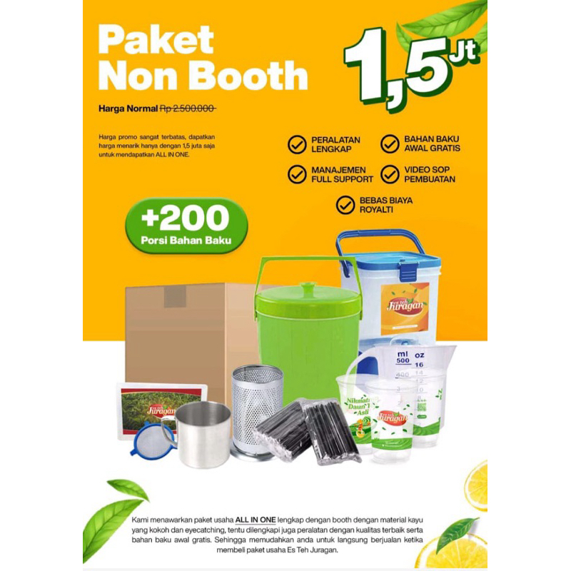 Jual ES TEH JURAGAN RIZKY | Shopee Indonesia