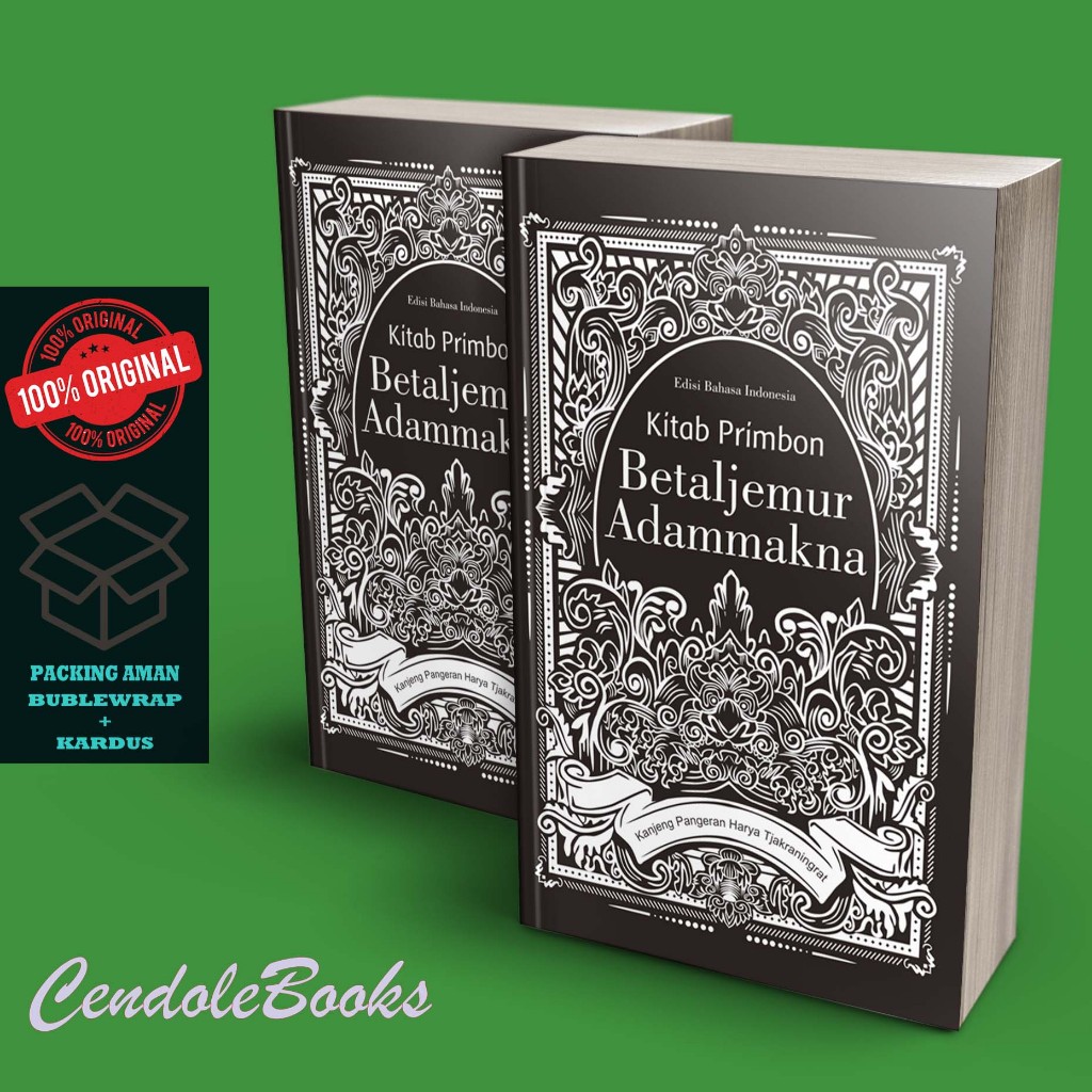 Jual Kitab Primbon Betaljemur Adammakna - Kanjeng Pangeran Harya ...