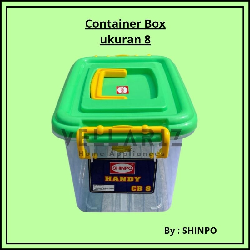 Jual SHINPO - Container Box CB 8 Liter | Shopee Indonesia