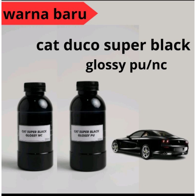 Jual CAT DUCO/CAT DUCO MOBIL DAN MOTOR/CAT DUCO WARNA SUPER BLACK/CAT ...