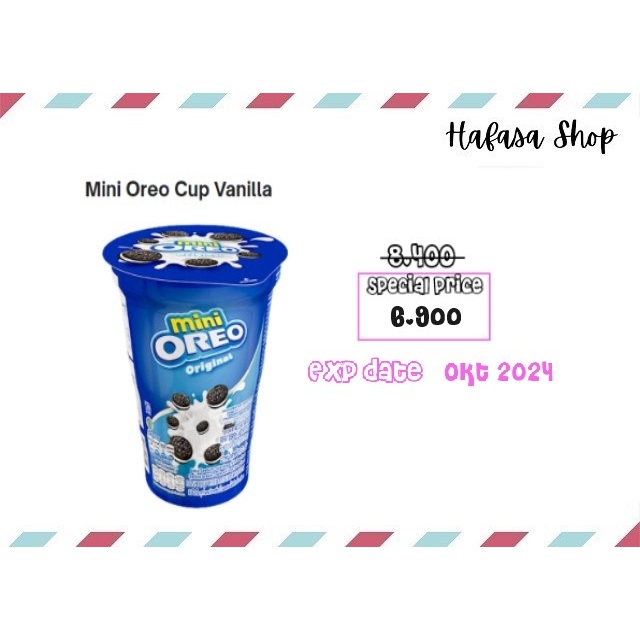 Jual Mini Oreo Cup Vanilla Original | Shopee Indonesia