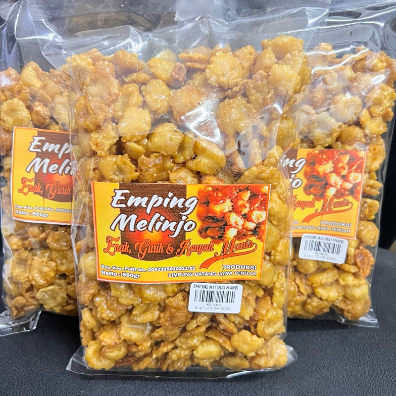 Jual EMPING MELINJO MANIS 1KG ( MATANG )100% ASLI PRODUKSI LIMPUNG ...