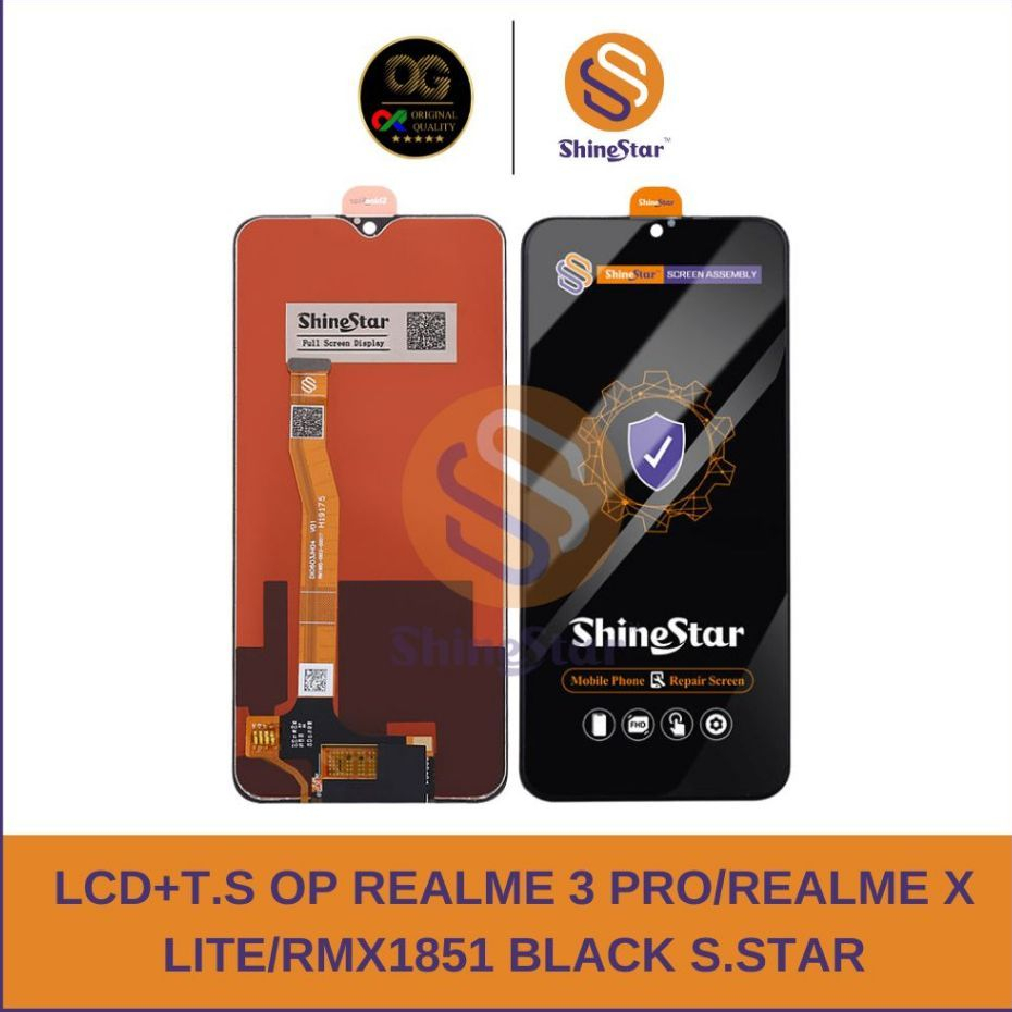 Jual LCD TOUCHSCREEN SHINE STAR RELAME 3 PRO BLACK TAHAN PECAH | Shopee ...