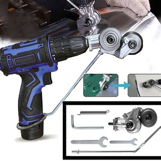 Jual Baru KONGDO Adapter drill PLATE CUTTER alat potong gunting Plat ...
