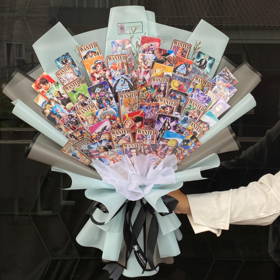 Jual Buket Kartu Unik - Bisa Request Flim Photocard Idol Kpop BTS Anime ...