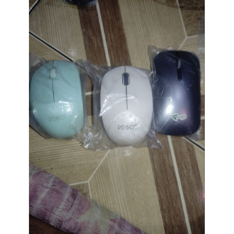 Jual Wireless Mouse Robot Original 2,4ghz 1 baterai AA | Shopee Indonesia