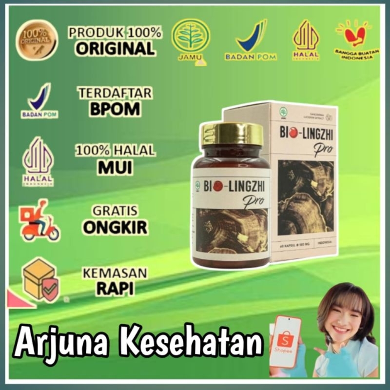 Jual BIO LINGZHI PRO ASLI ORIGINAL OBAT HIPERTENSI JANTUNG STROKE AMPUH ...