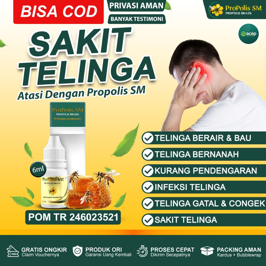 Jual Obat Tetes Telinga Gatal Telinga Berair Obat Telinga Berdengung ...