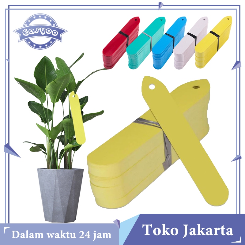 Jual Isi 100 Name Tag Tanaman Kertas Label Tanaman Tag Tanaman Waterproof Plant Label | Shopee ...