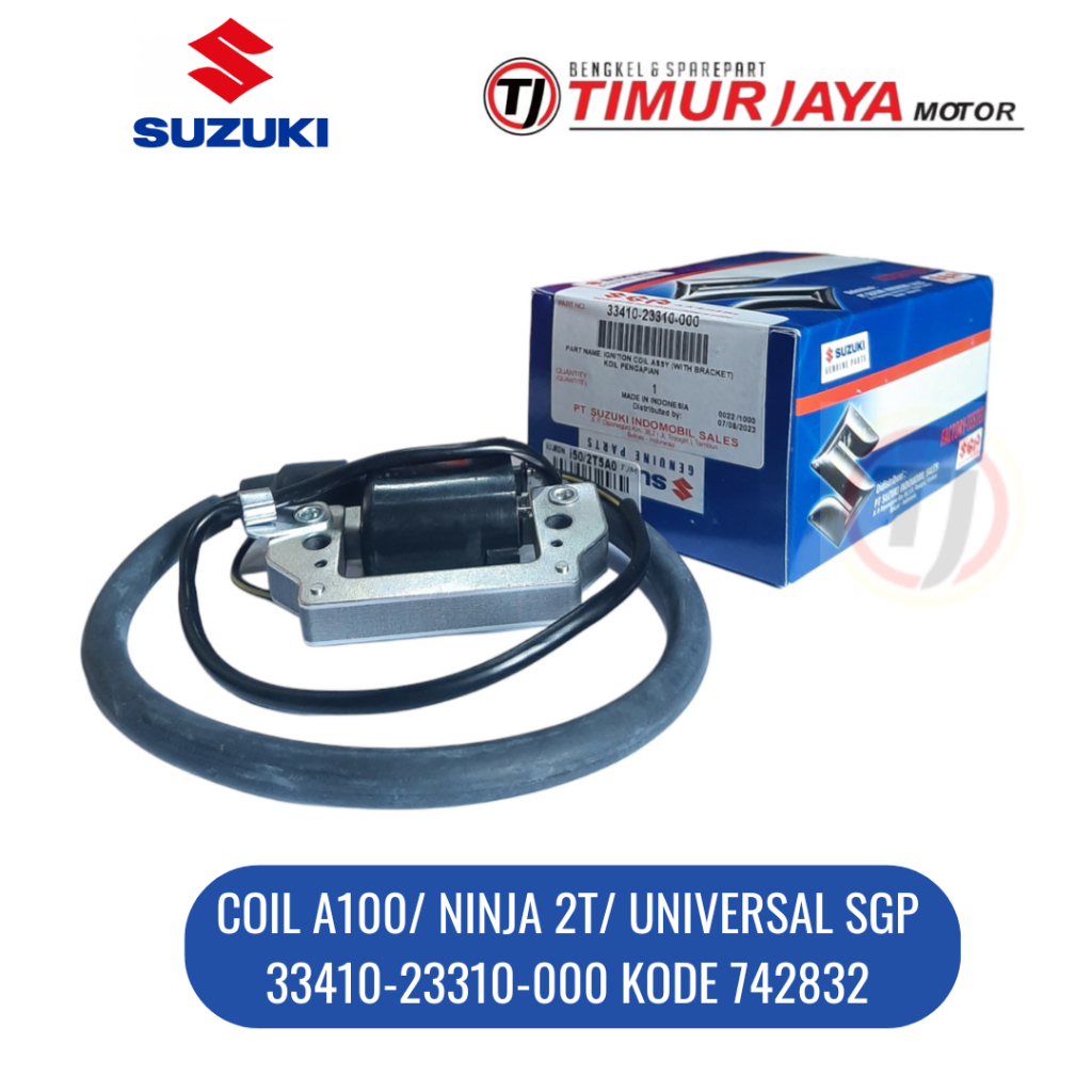 Jual COIL A100 NINJA 2T ORIGINAL SGP 33410-23310-000 Kode 742832 ...