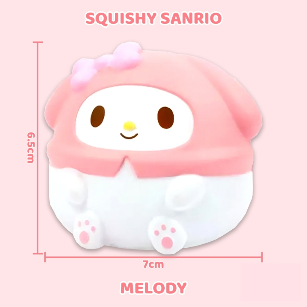 Jual SQUISHY SANRIO LUCU KARAKTER KUROMI CINNAMOROLL / MAINAN ANAK ...