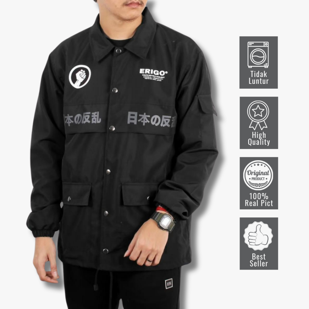 Jual Jaket Erigo /Jaket Distro Bandung /Jaket Coach Distro /Jaket ... Jual Jaket Erigo /Jaket Distro Bandung /Jaket Coach Distro /Jaket ...