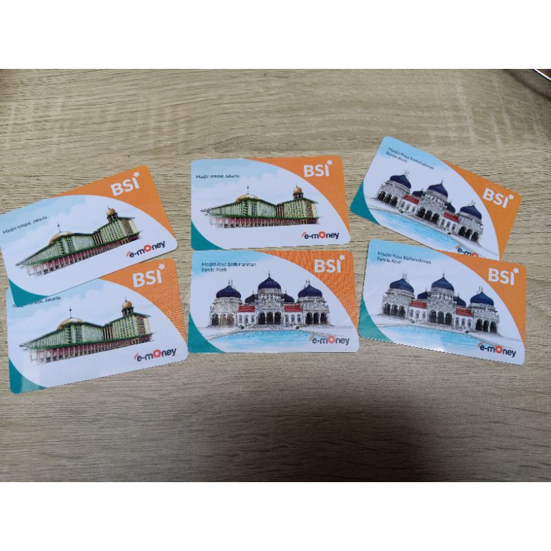 Jual Kartu Etoll Kartu Elektronik KRL Emoney BSI | Shopee Indonesia