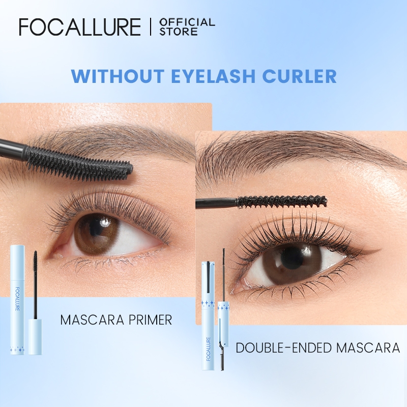 Jual FOCALLURE 2PCS Set Mascara Primer & 2MM Ultra-fine Waterproof ...