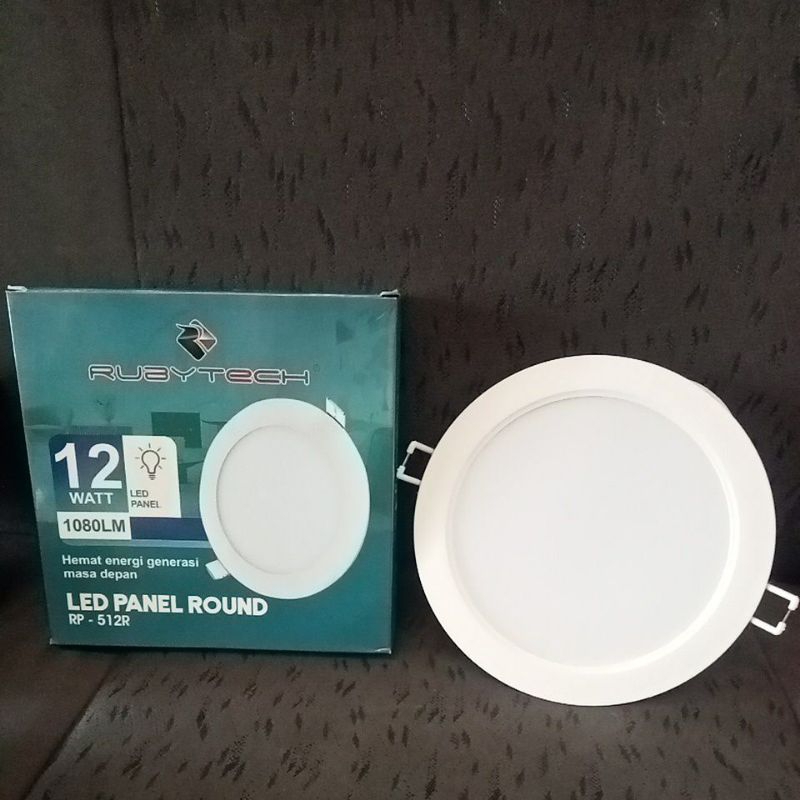 Jual Lampu Downlight LED RUBYTECH BULAT 12WATT | Shopee Indonesia