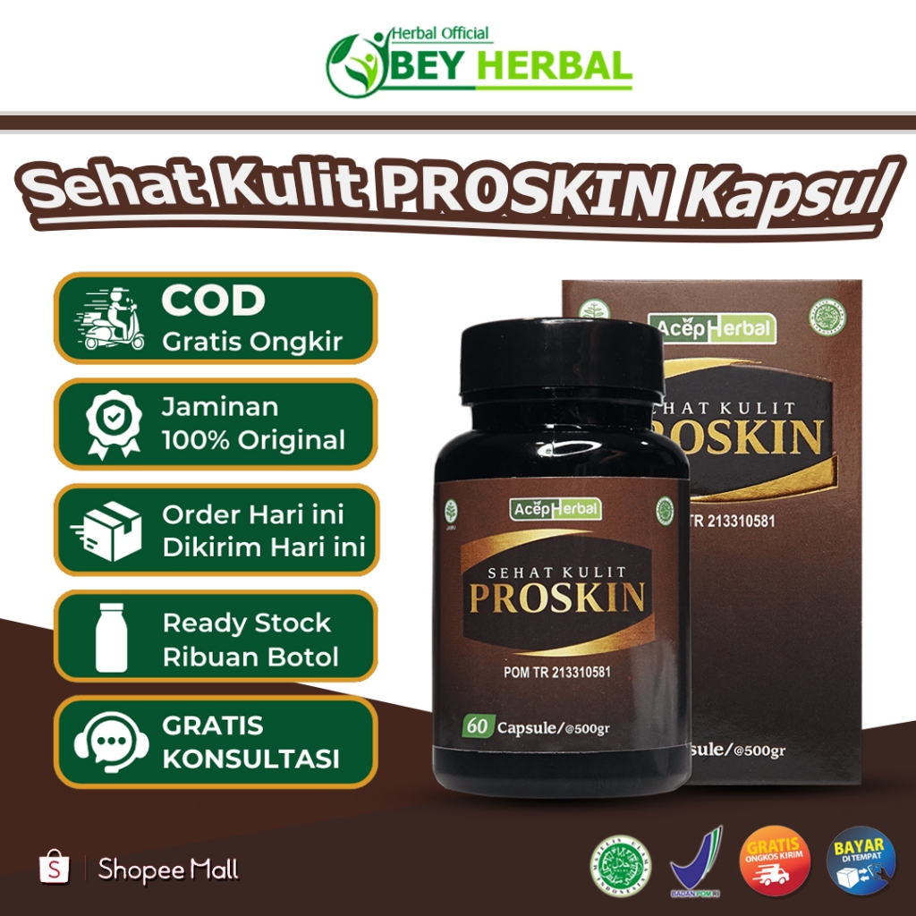 Jual Proskin Obat Gatal Herbal Original Obat Budug, Gatal Gatal ...