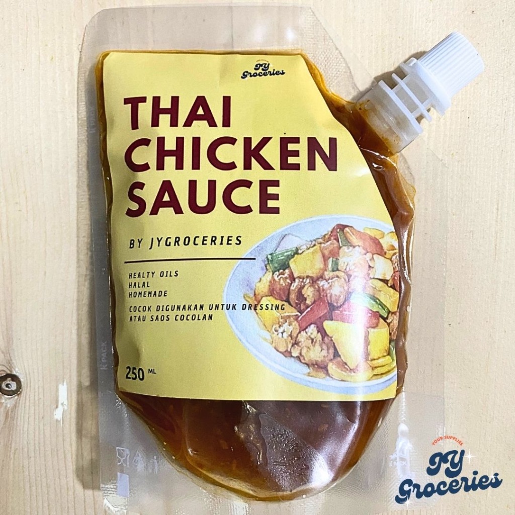 Jual Saos Saus Thai Chicken Halal Sauce 250ml JY Groceries | Shopee ...