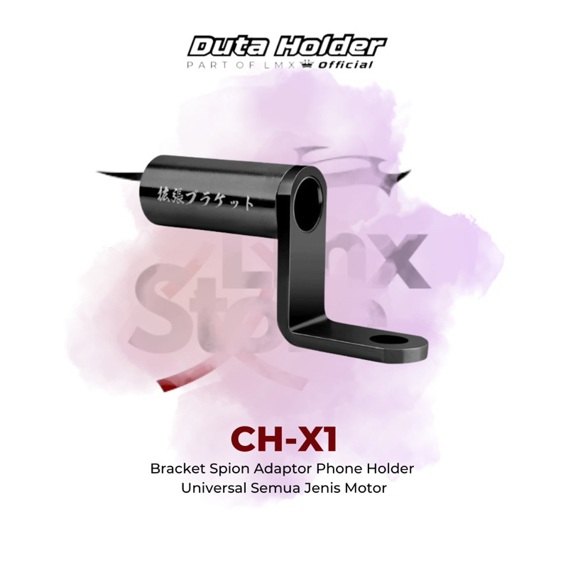 Jual BRACKET SPION Adaptor Phone Holder Aluminium Alloy Universal Untuk ...