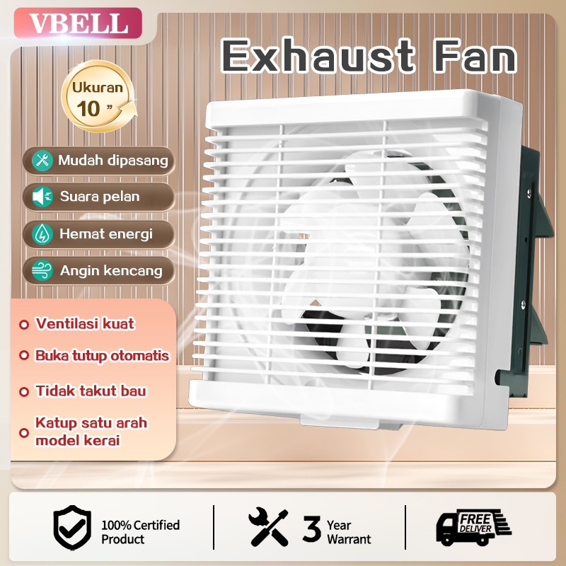 Jual Exhaust Fan Dinding Kipas Angin Hexos 10 Inch Wall Exhaust Kipas ...